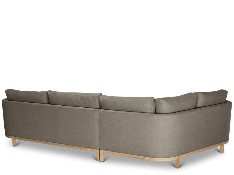 Curved Back Sectional