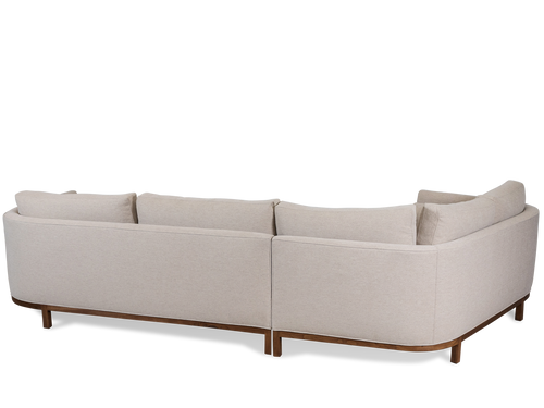 Curved Back Sectional