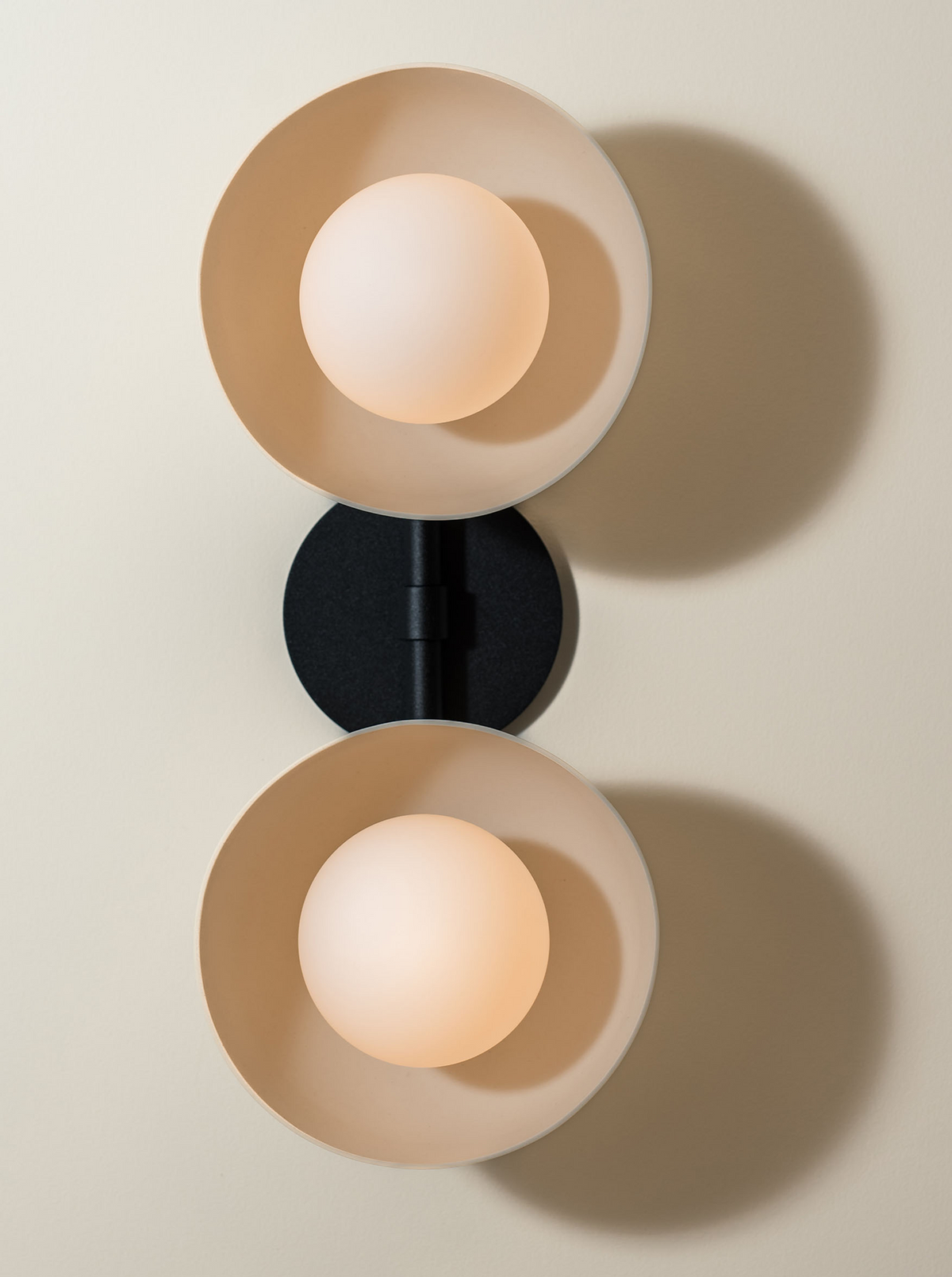 Dixon Double Sconce 7.5″ Hemisphere