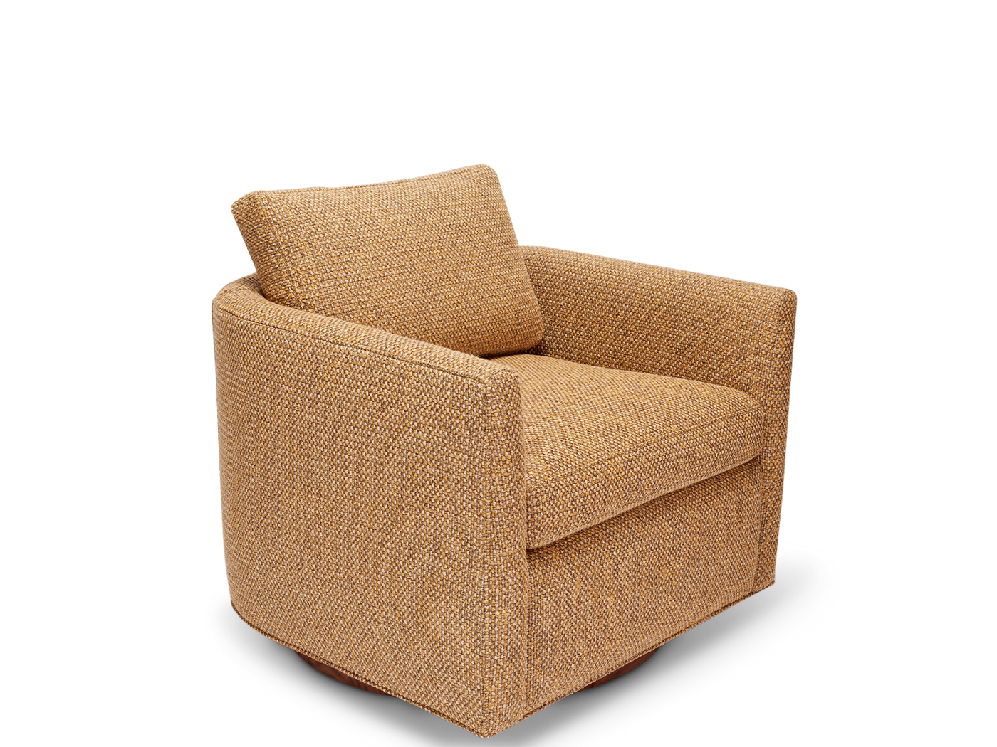 Curved Back Swivel Chair