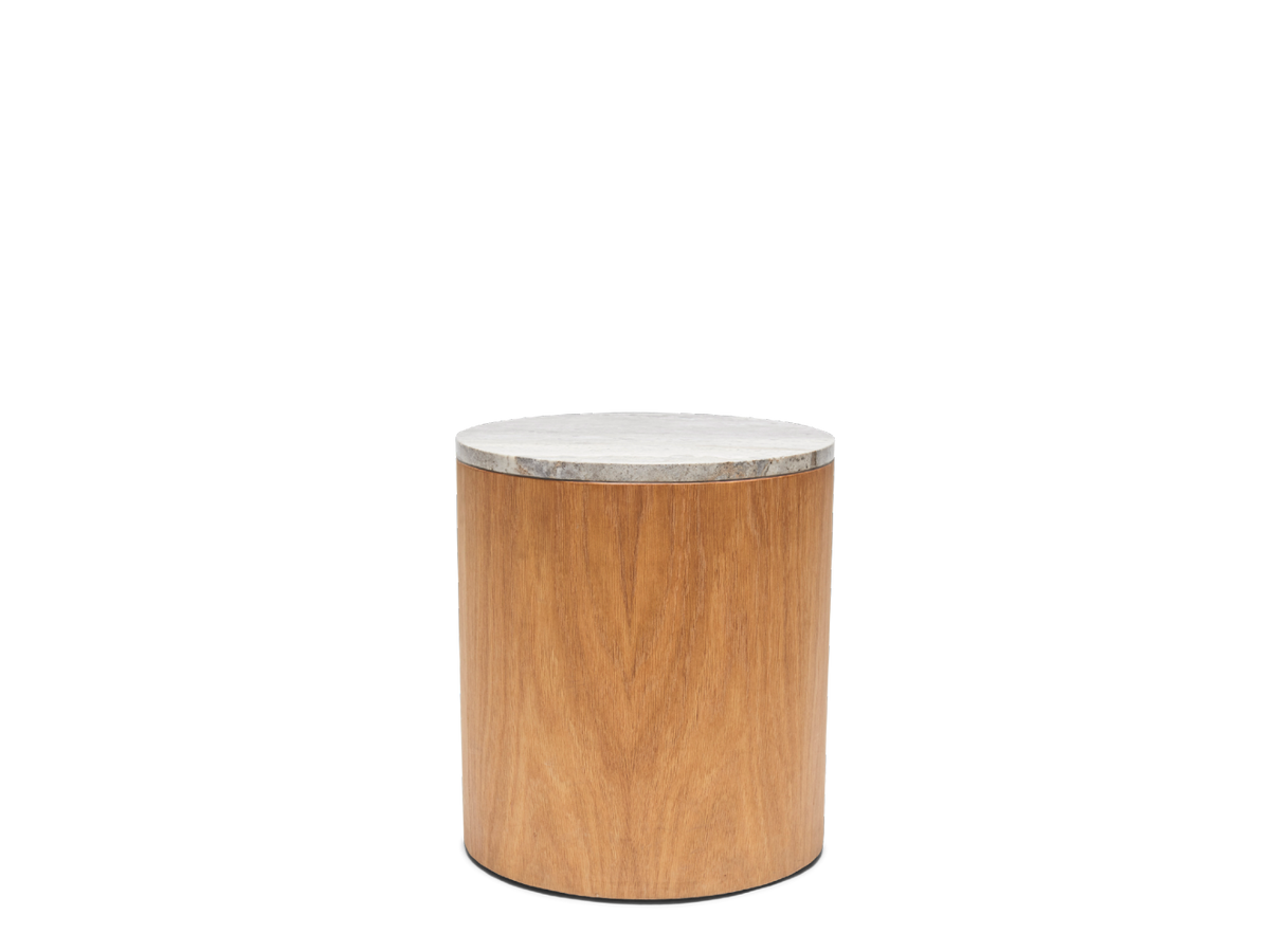 Prospect Side Table with Stone