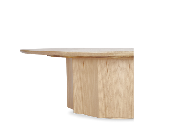 Normandie Cocktail Table with Wood Top