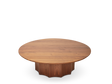 Normandie Cocktail Table with Wood Top