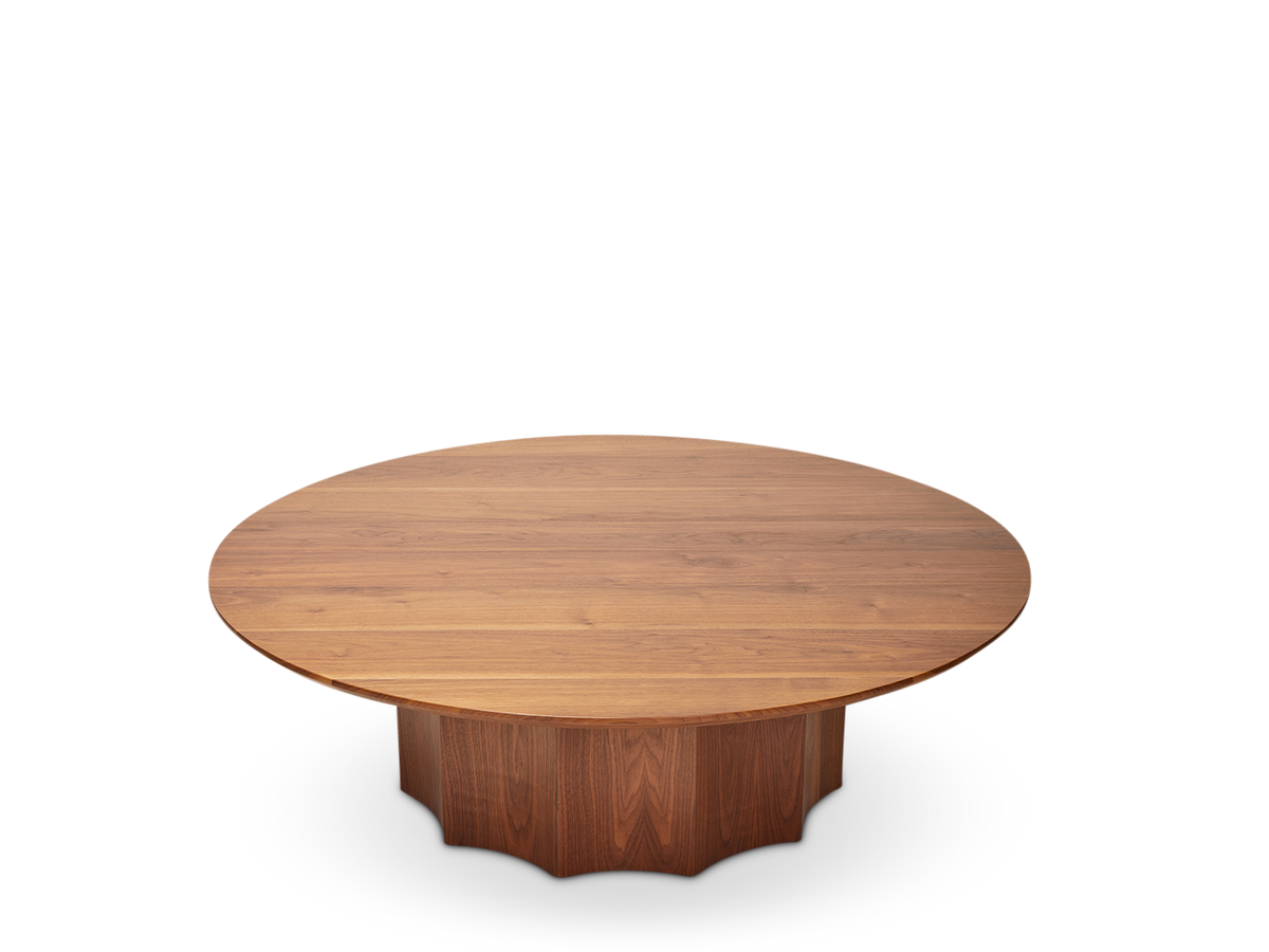 Normandie Cocktail Table with Wood Top